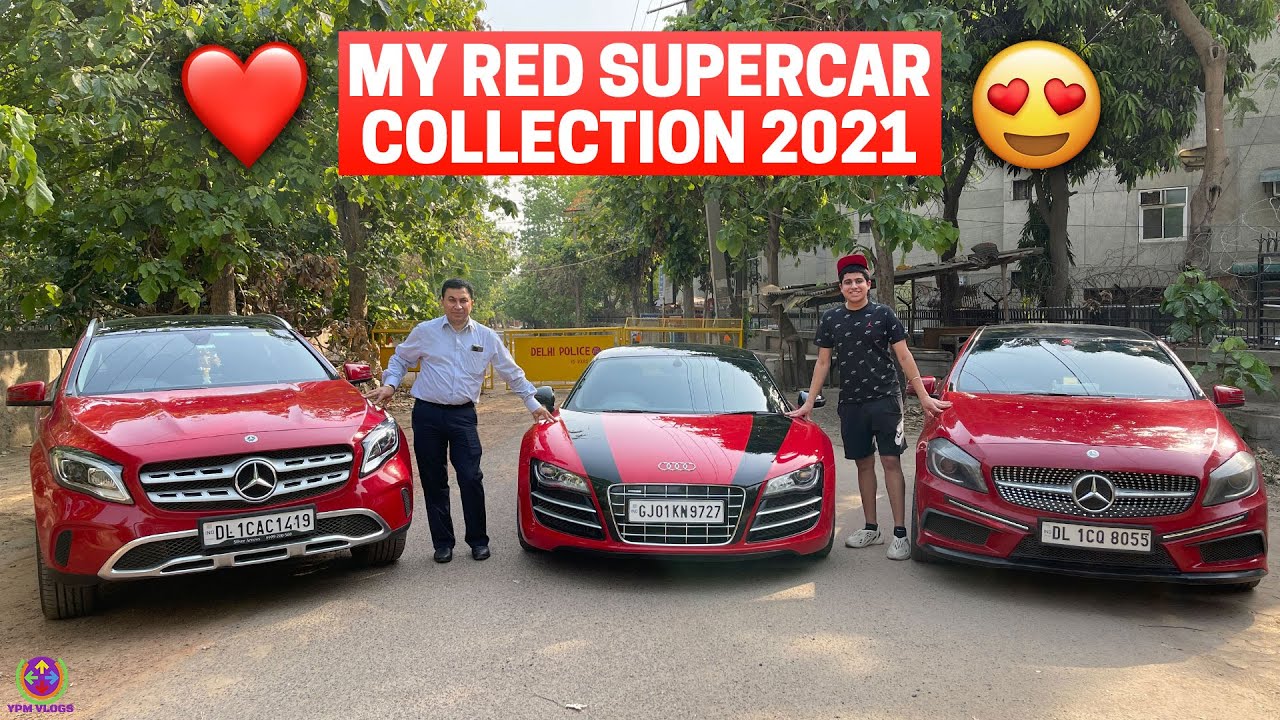 MY RED SUPERCAR COLLECTION 2021 - MERCEDES and AUDI !! 🚗😍🔥 - YouTube