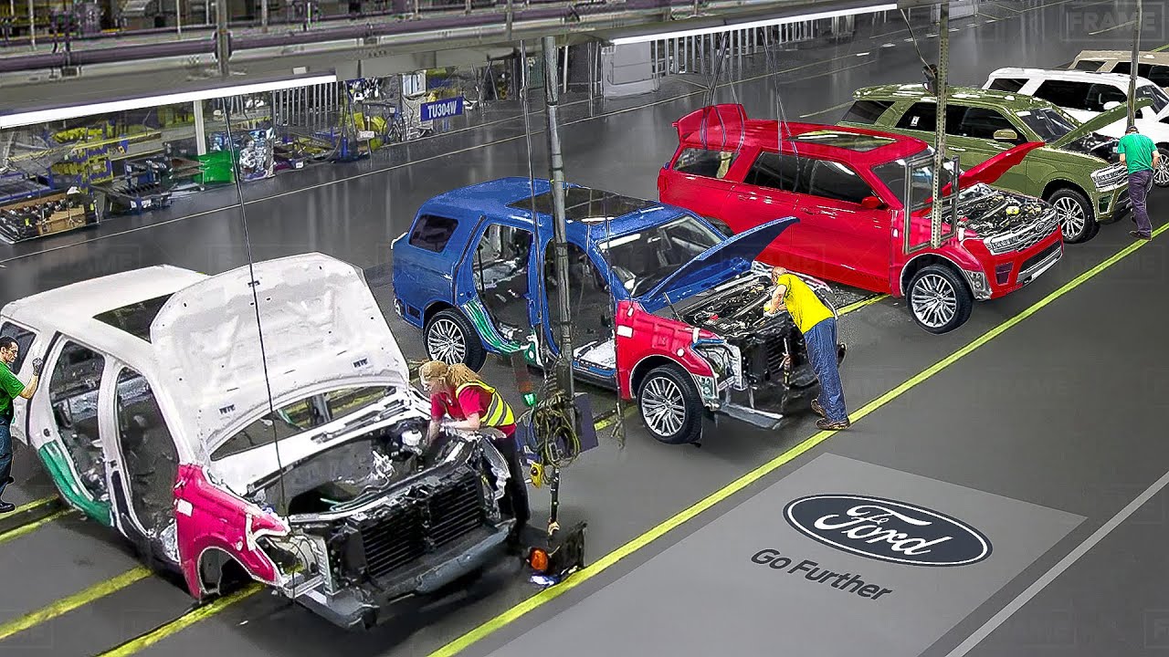 Inside US Massive Factory Producing Thousands of Ford Expedition - YouTube