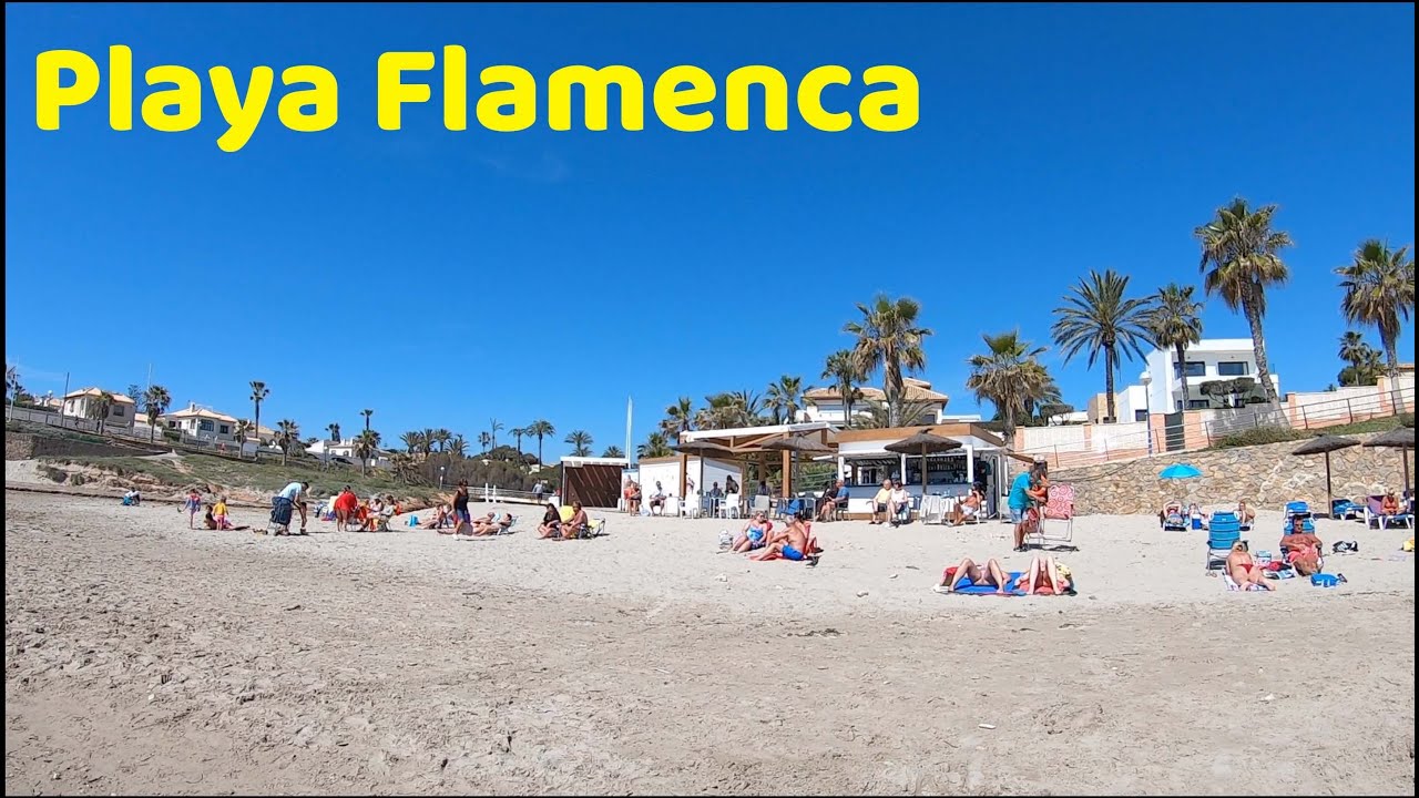 Playa Flamenca, Orihuela Costa, Costa Blanca, Spain. Monday Morning ...
