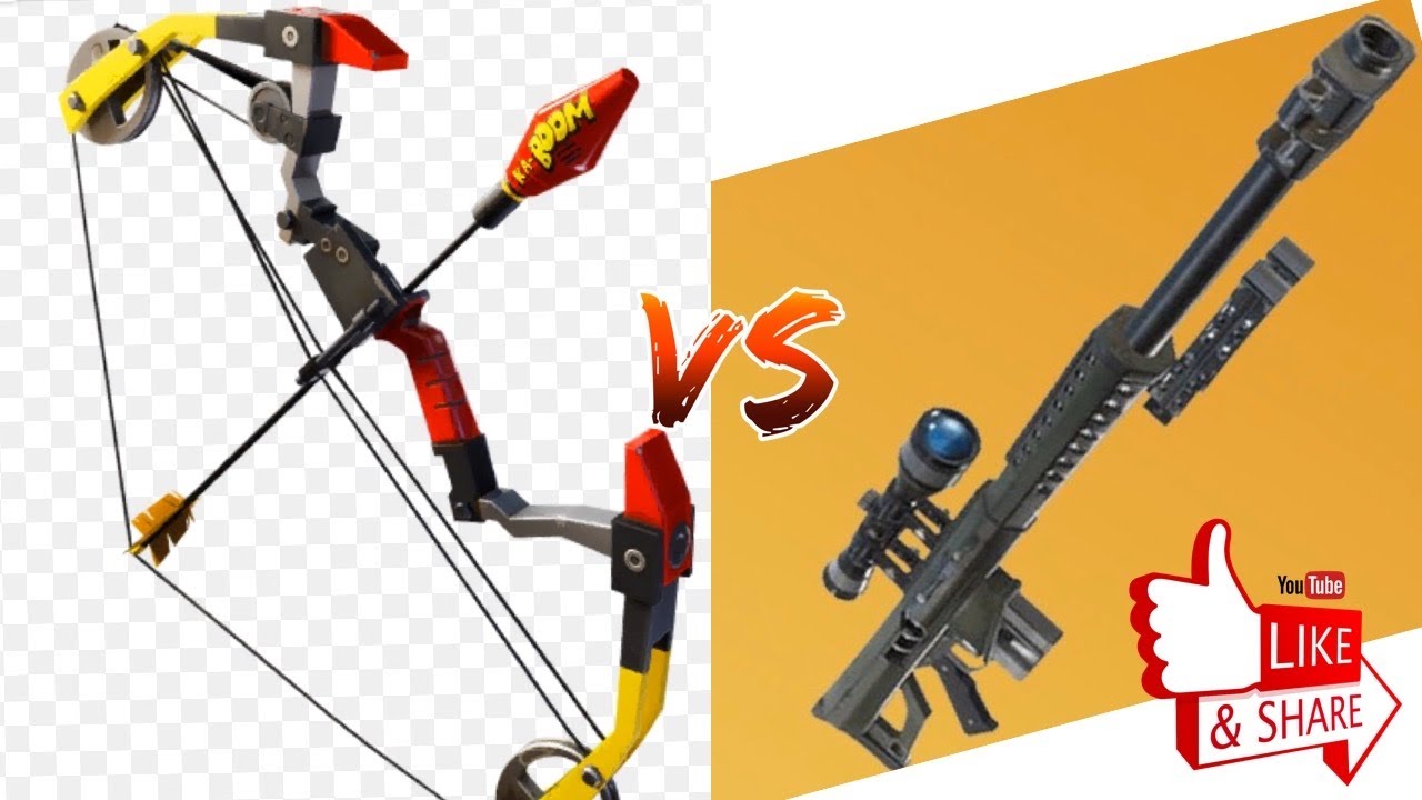 Heavy Sniper vs KA-Boom Bow Fortnite Battle Royale - YouTube