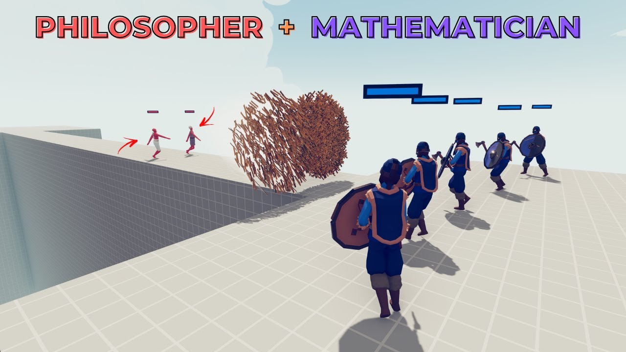 PHILOSOPHER + MATHEMATICIAN Vs ALL UNIT | TABS - Totally Accurate ...