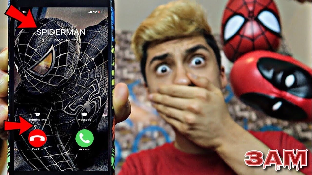 Do Not Call Spiderman At 3am Omg He Came To My House Youtube
