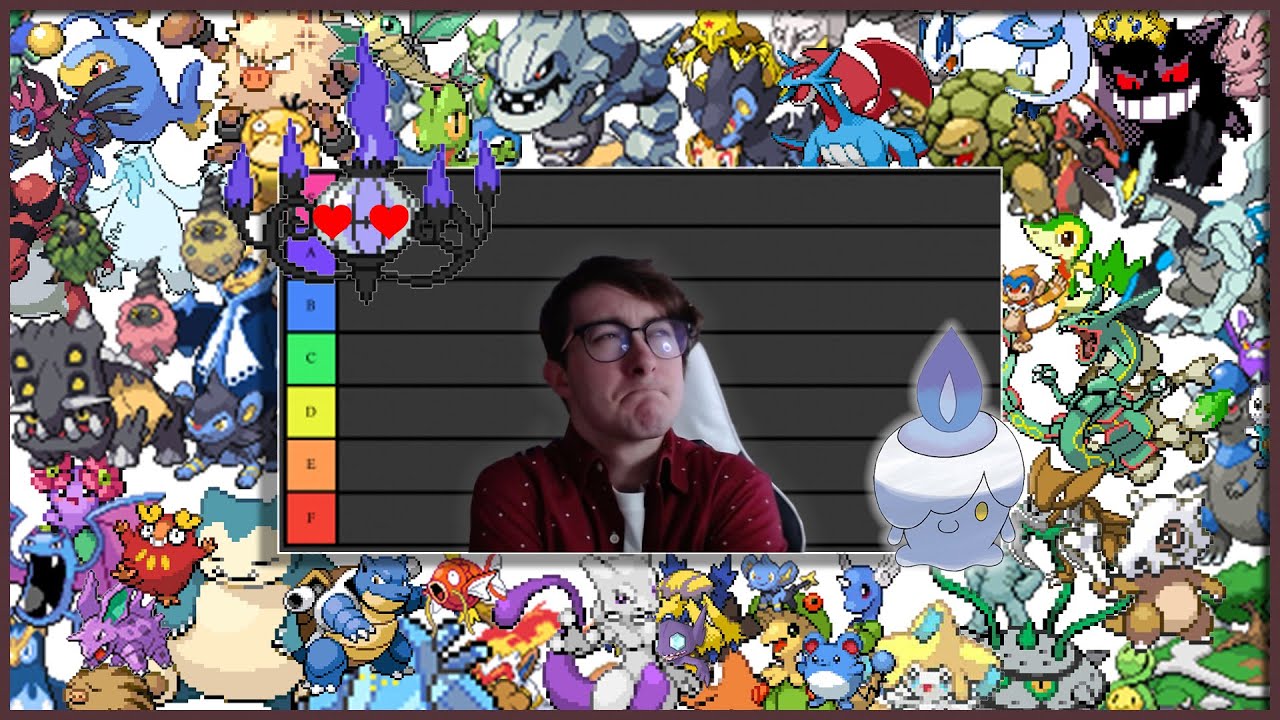 I Ranked EVERY POKEMON on ONE Tier List - YouTube