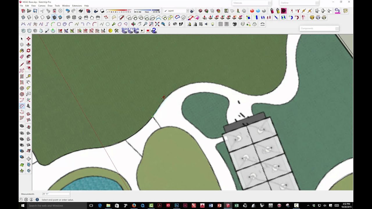 Site Modeling from Images in SketchUp - YouTube