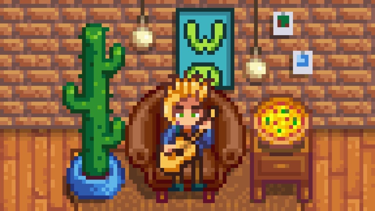 Farmhouse Interior Based on Sam (Stardew Valley) - YouTube