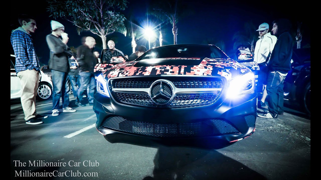 Mercedes CLA Full Vinyl Wrap By HG Motorsports and Modern Image SD ...
