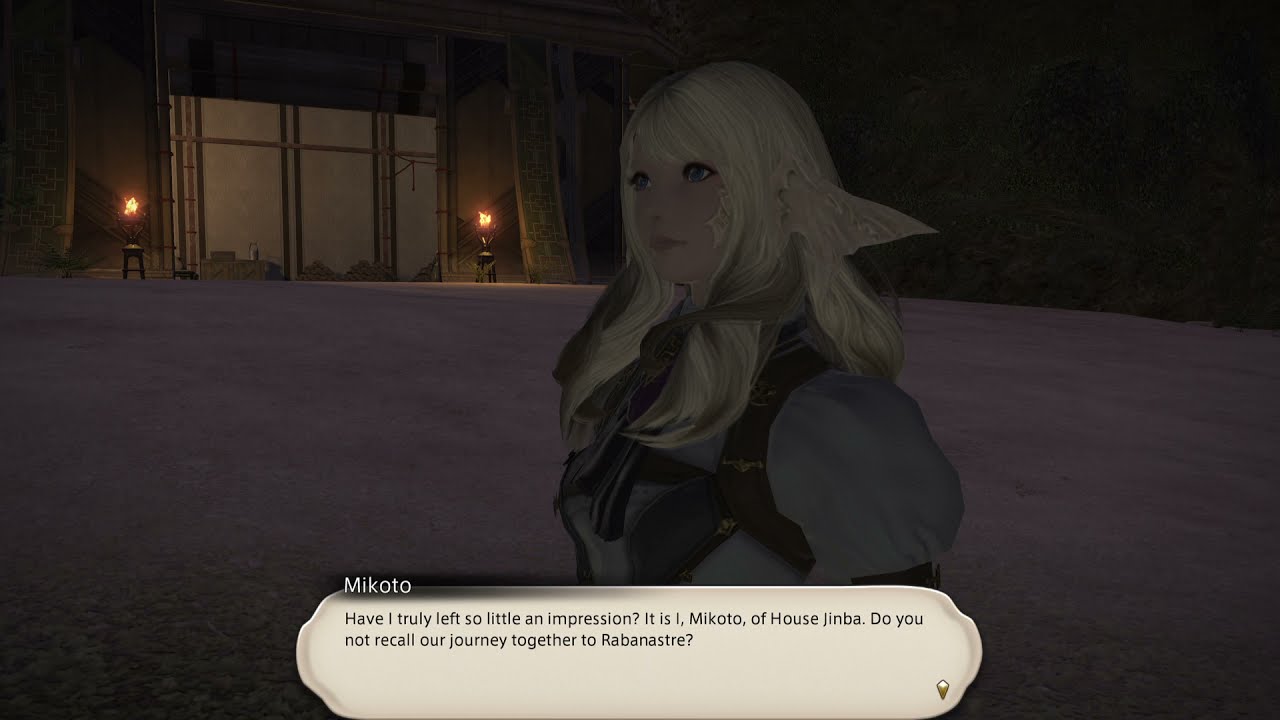 FFXIV - Mikoto forgets Mikoto - YouTube