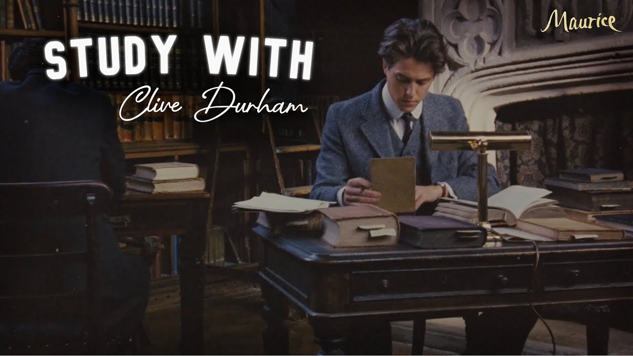 Study with Clive Durham🕯️Maurice 📜 | Reading, soundtrack - YouTube