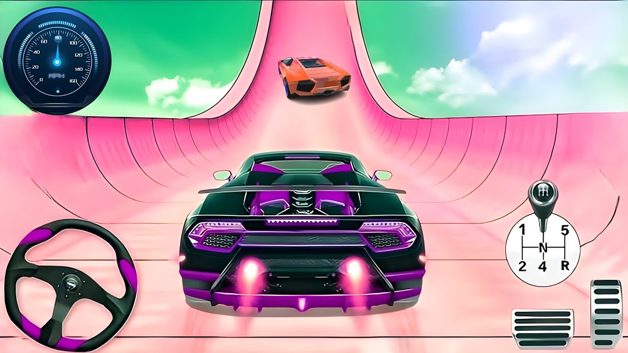 Extreme Mega Ramp Car Racing Stunts 2025 - GT Car Stunt Master ...