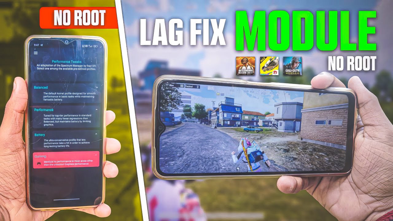 Constant 60 FPS 🔥 | No ROOT Install Lag fix Module in any Phone | How ...