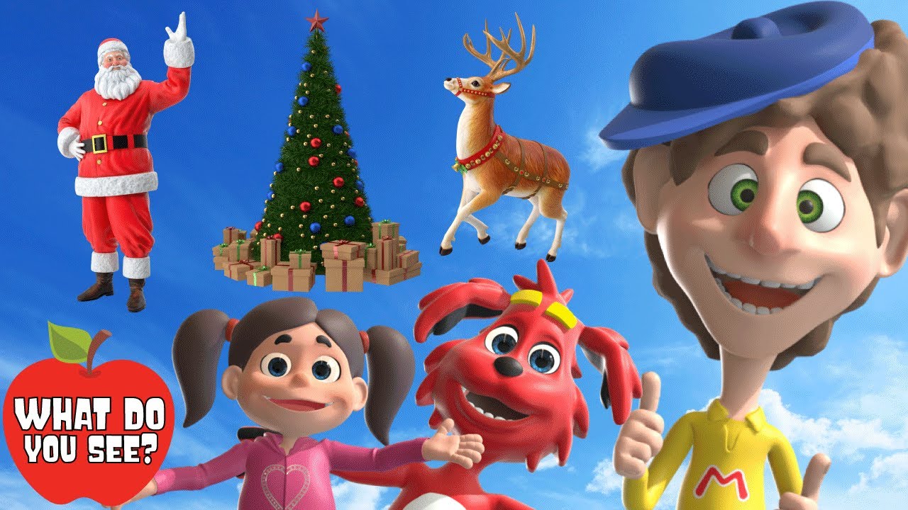 Christmas | What Do You See? Song Animation | Dream English Kids - YouTube