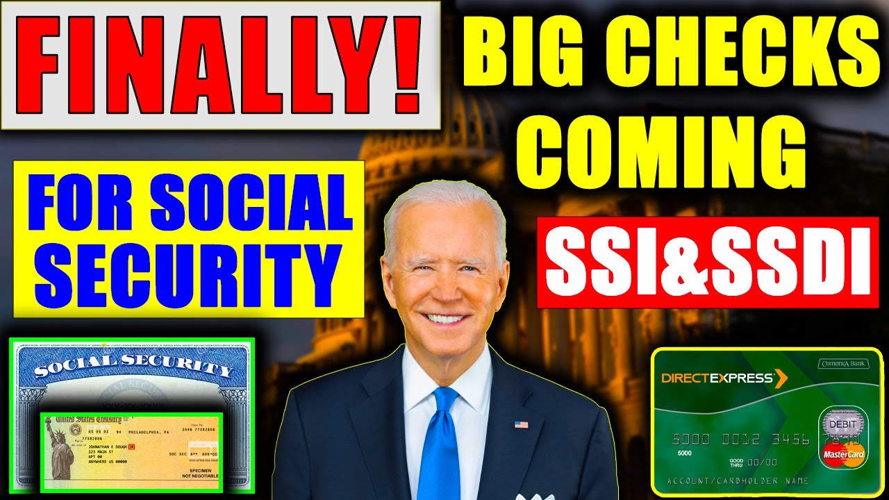 SSDI & SSI Included for the Big Special Checks | Social Security ...
