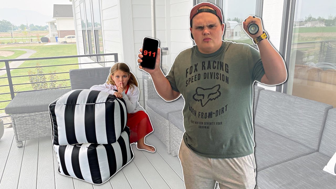 PRANKING Uncle Derek! HE CALLED THE COPS - YouTube