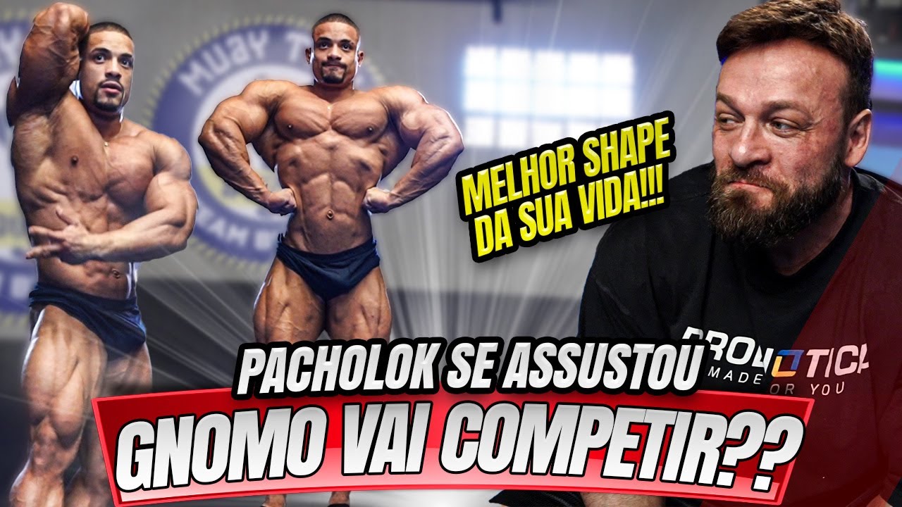 PACHOLOK SE ASSUSTOU COM O GNOMO - ELE VAI COMPETIR ??? - YouTube