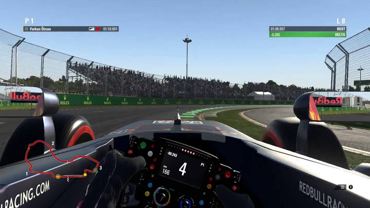 F1 2016 - Kerbs are working - YouTube