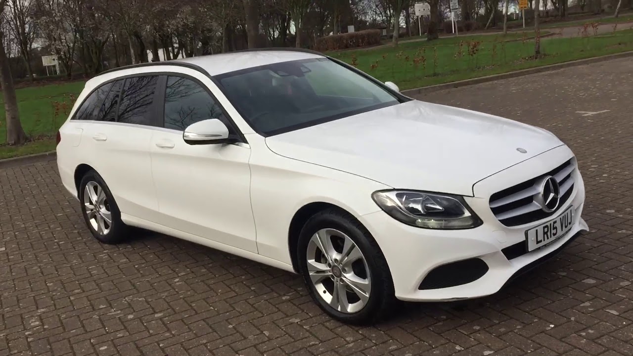 15 Reg Mercedes C220 cdi SE Estate Auto - YouTube
