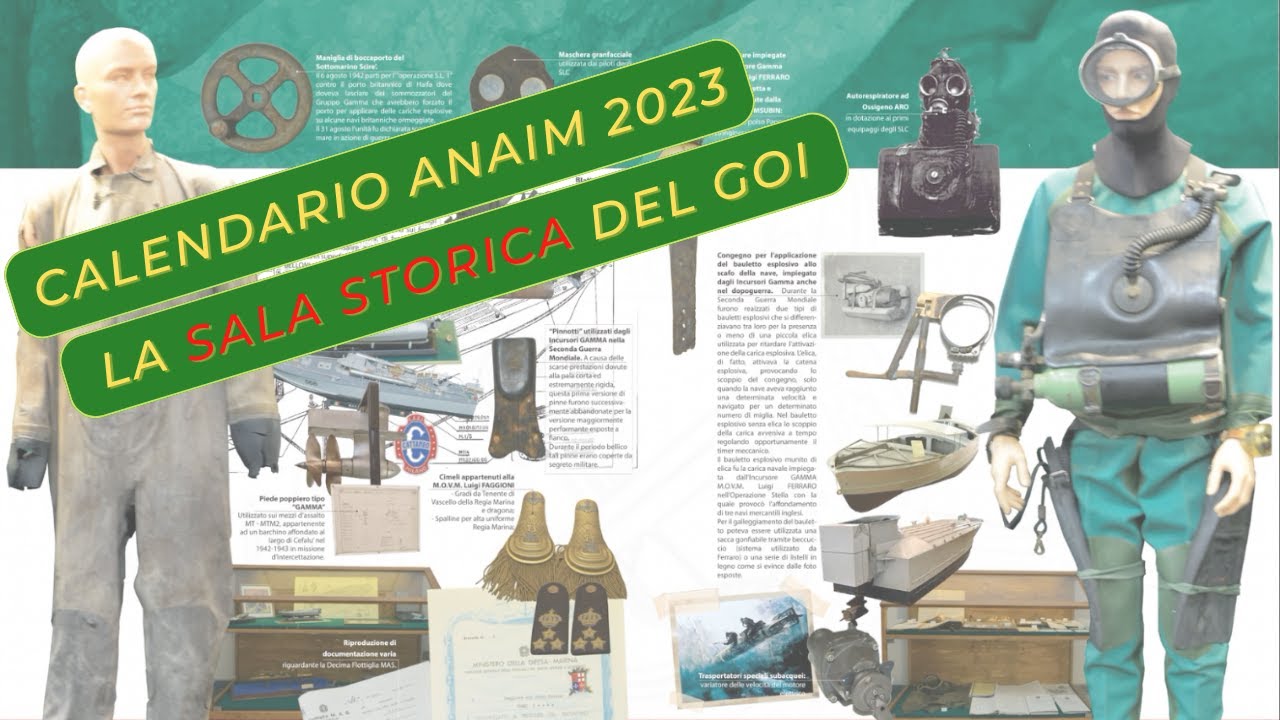 Calendario ANAIM 2023 - La Sala Storica del GOI. - YouTube