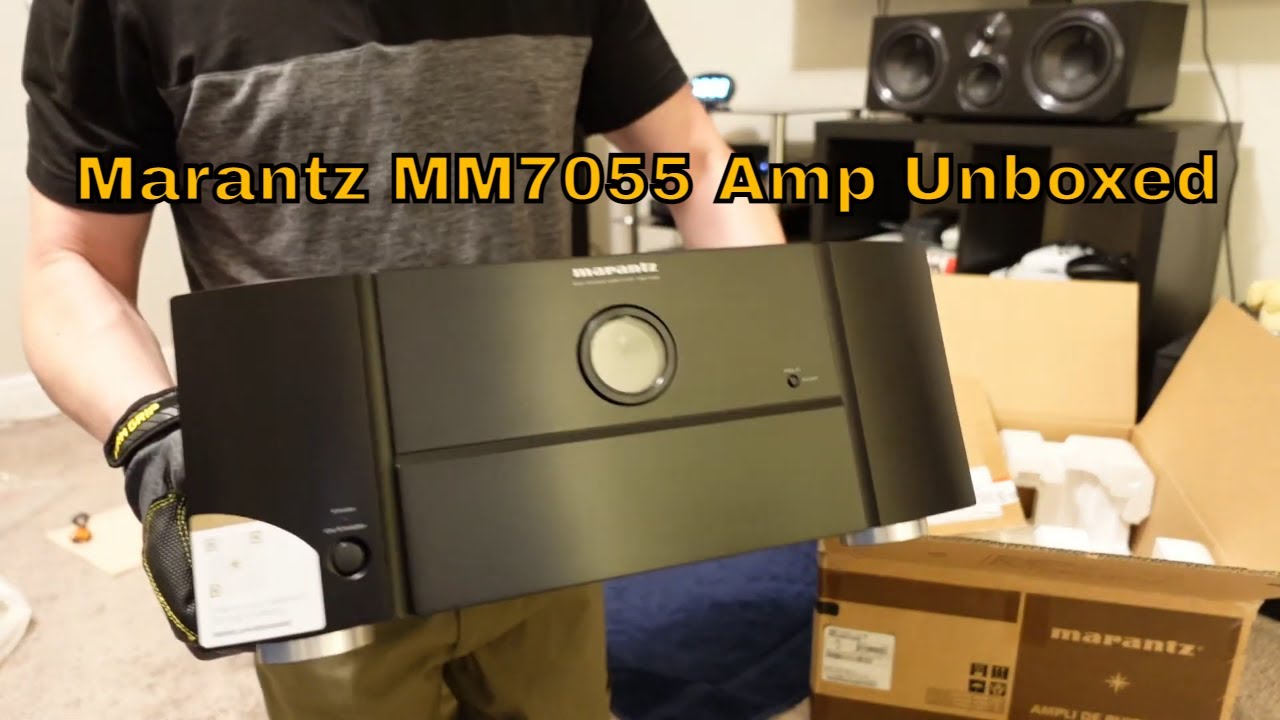 Marantz MM7055 Amplifier | 5 channels | Home Theater Audio | Unboxing ...