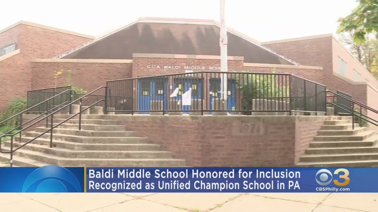 Philadelphia Middle School Recognized For Inclusion Efforts - YouTube