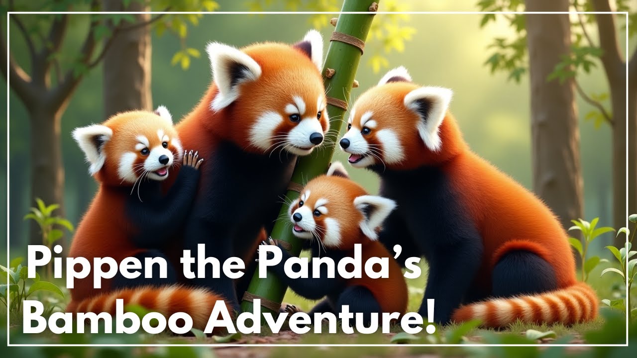 Pippen the Panda's Bamboo Adventure! | Short Story for Kids! - YouTube