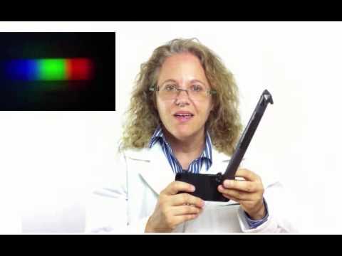 How to Make Your Own Spectroscope Using the SpectraSnapp app - YouTube