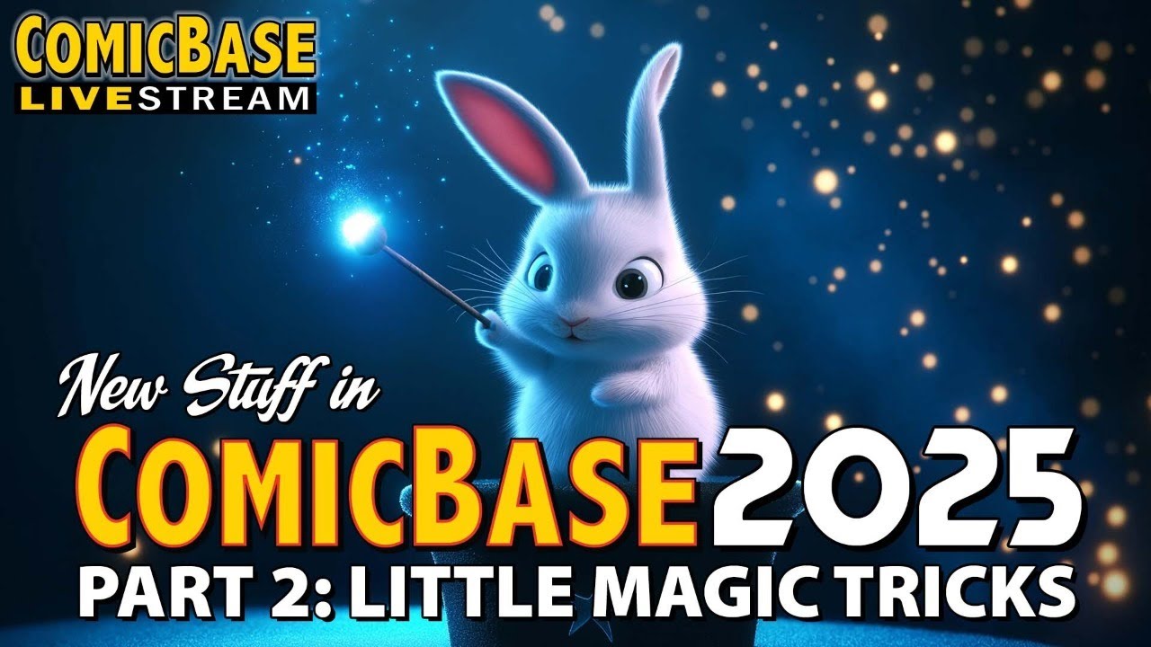 New Stuff in ComicBase 2025, Part 2: Little Magic Tricks - YouTube