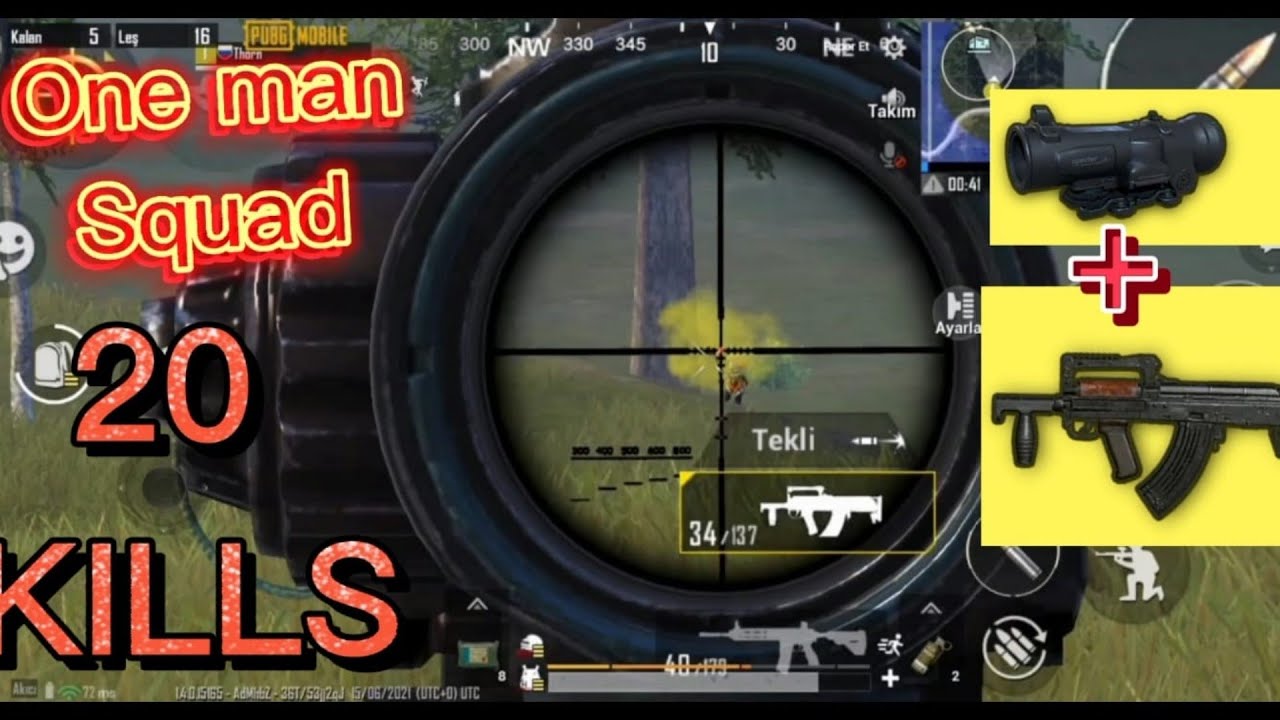 I always rushed with groza 20 kills Pubg Mobile - YouTube