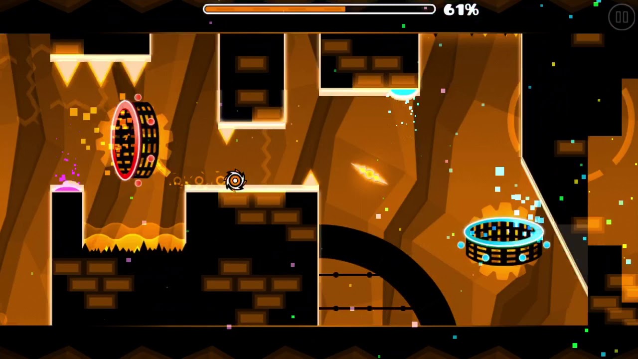 Geometry Dash: Fire Gauntlet Final Level: Magmatic Sanctuary - YouTube