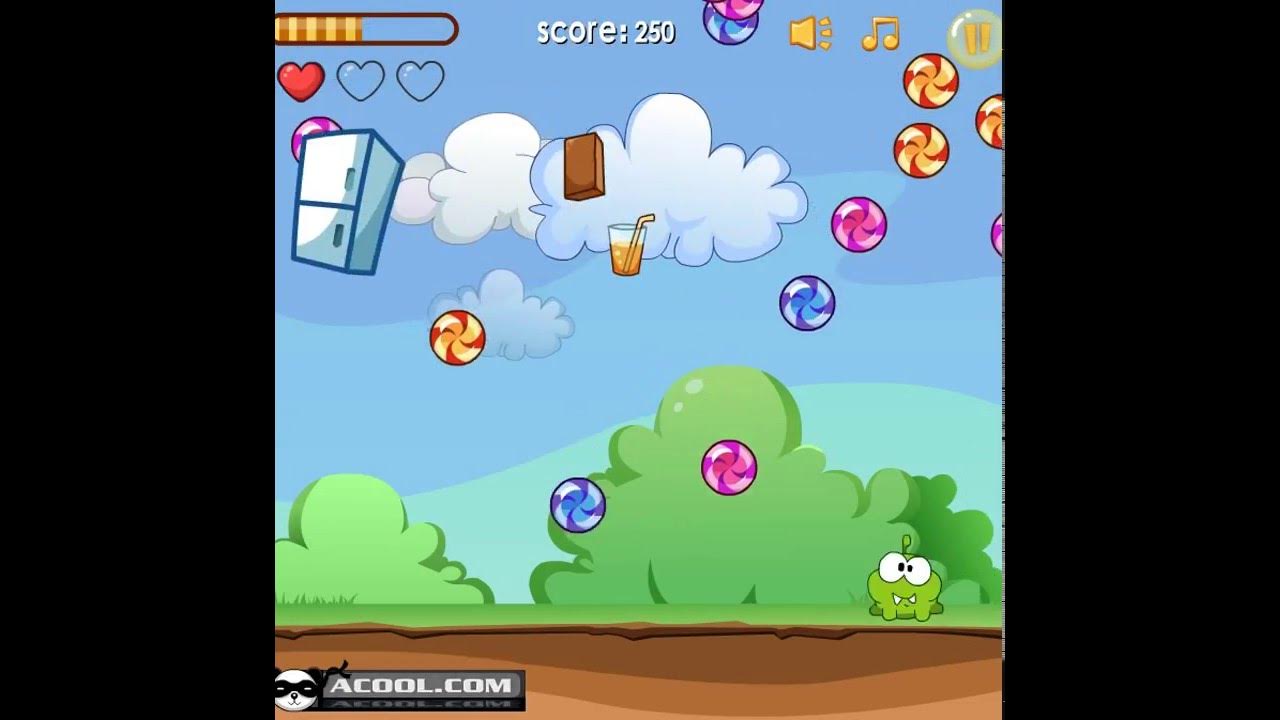 ам ням ловит конфеты - YouTube