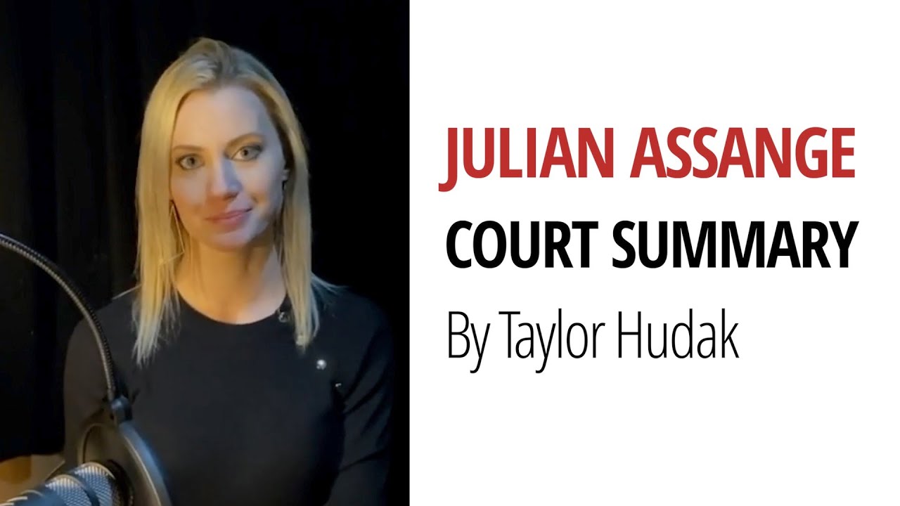 Julian Assange - Summary of Court Hearings by Taylor Hudak - YouTube
