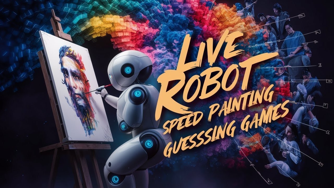 Guess Who? | Quick Bite History LIVE | Robot Speed Painting 8–14-24 ...
