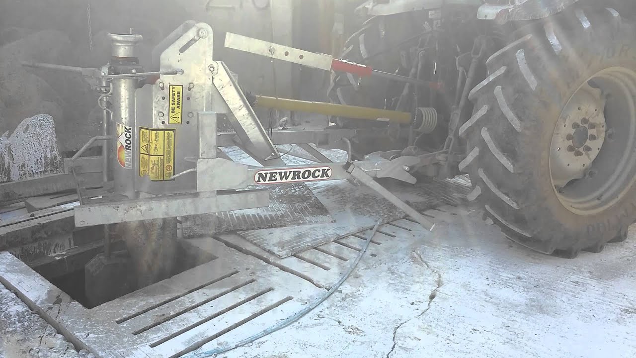 Slurry mixing castlederg - YouTube