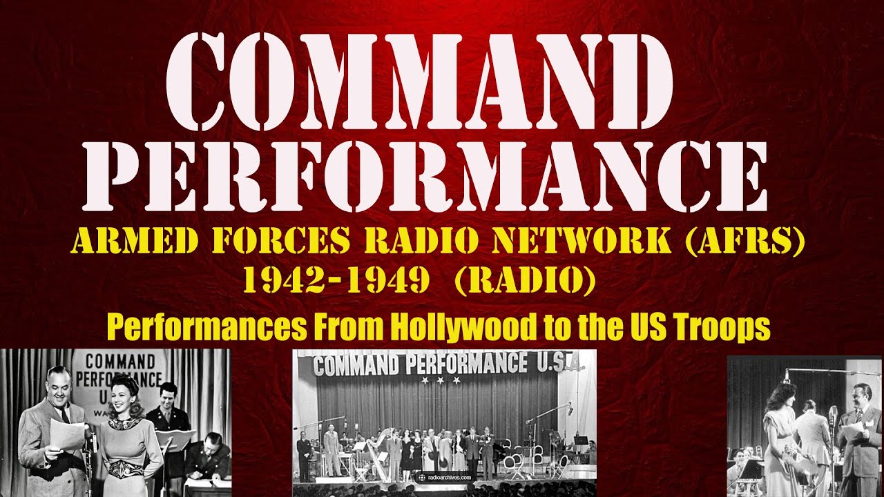 Command Performance 42/10/27 (ep039) Rita Hayworth, Cass Daley, Frank ...