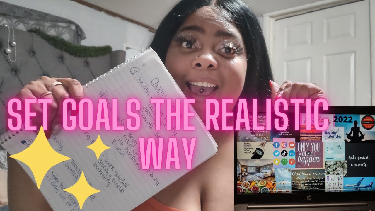 How to set goals 2022 + vision board - YouTube