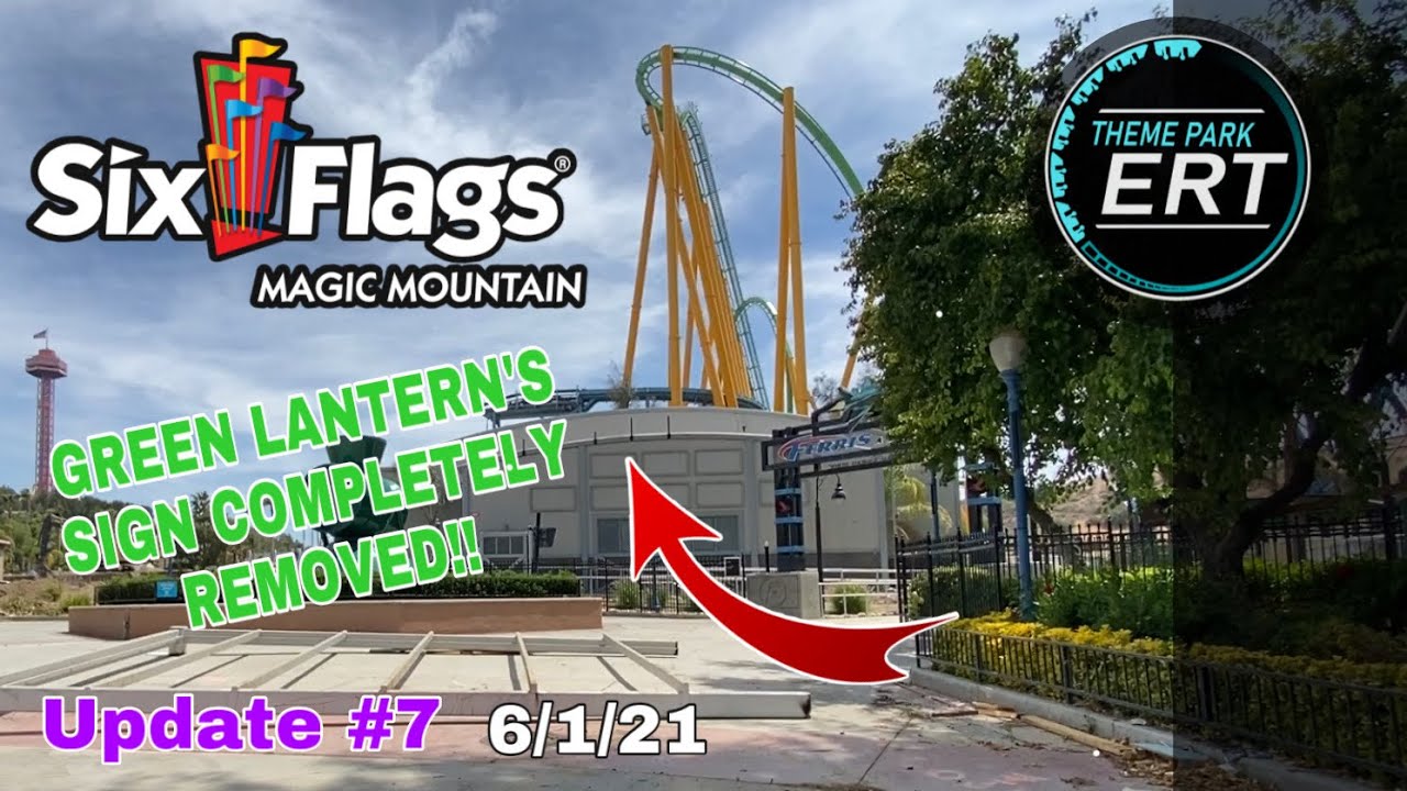 SIX FLAGS MAGIC MOUNTAIN NEW 2021/2022 PROJECT CONSTRUCTION UPDATE #7 6 ...