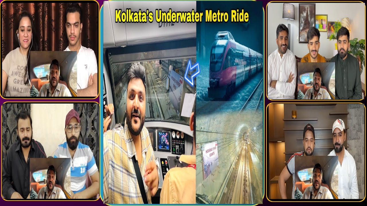 India's First Underwater Metro Ride😨 Howrah to Esplanade || Exclusive Metro RideIn Kolkata|mix ...