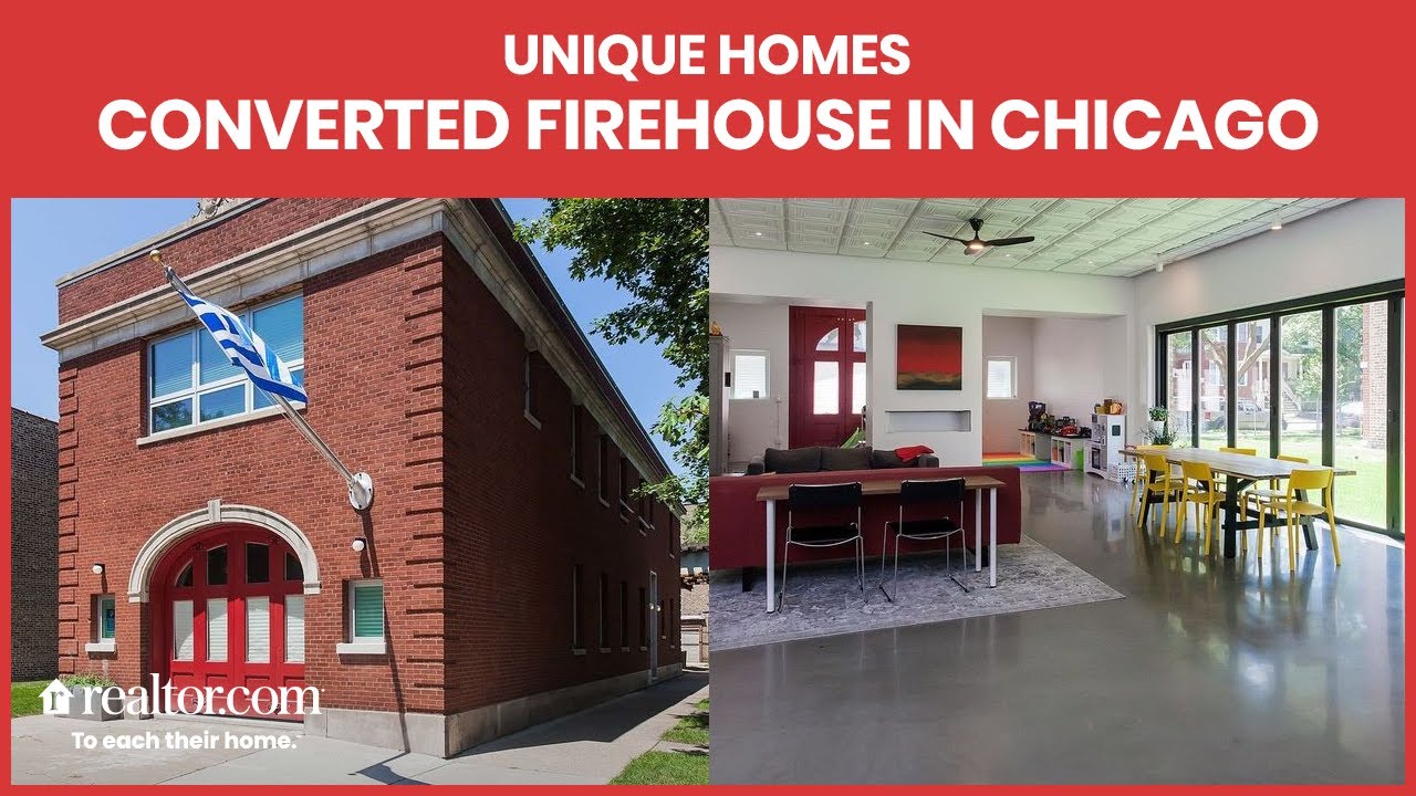 Stylish Converted Firehouse in Chicago - YouTube