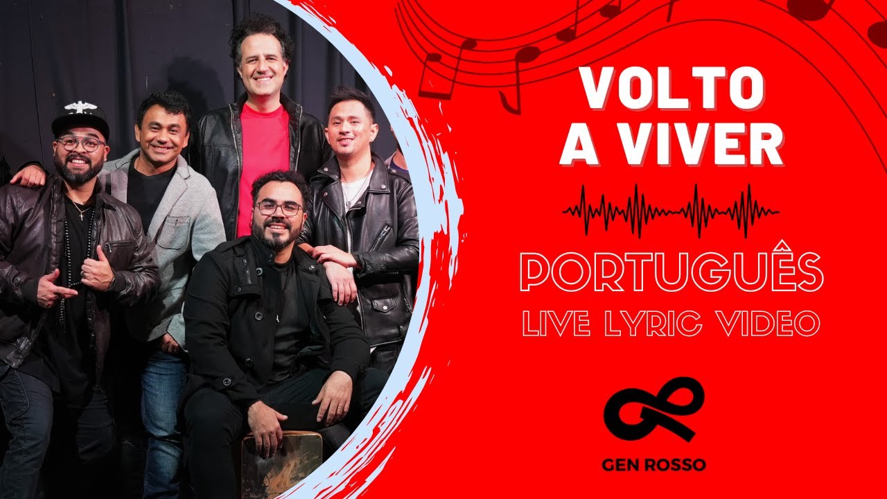 Gen Rosso - Volto a Viver (Português Live Lyric Version) - YouTube
