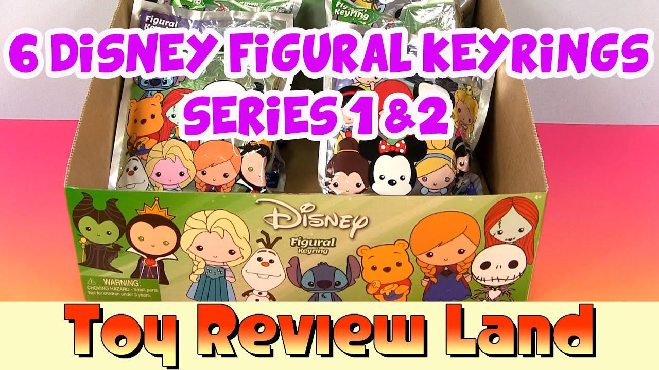 6 Disney Figural Keyrings Series 1 & 2 Blind Bags. Who will we find ...