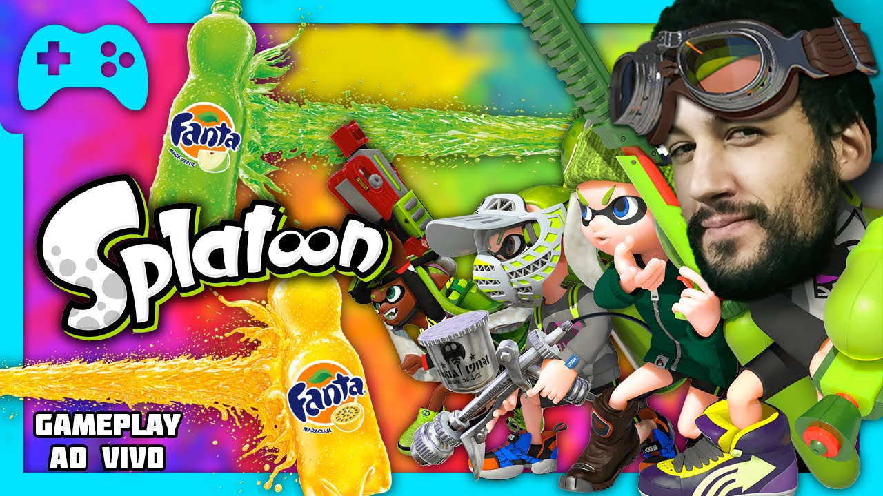 Fanta apresenta: Splatoon - Gameplay ao vivo! - YouTube