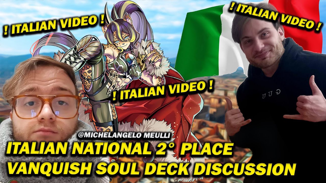 [ITA] 2° place Italian Yu-Gi-Oh! national Vanquish Soul deck discussion with MICHELANGELO MEULLI ...