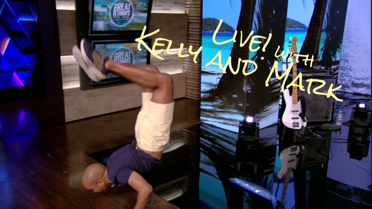Live! with Kelly and Mark Trivia Dancer- Donovan Sanders - YouTube