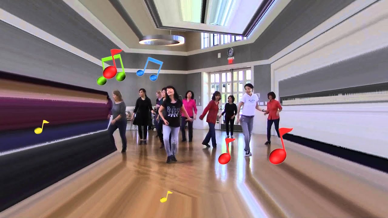 Cardio Jive Line Dance - YouTube