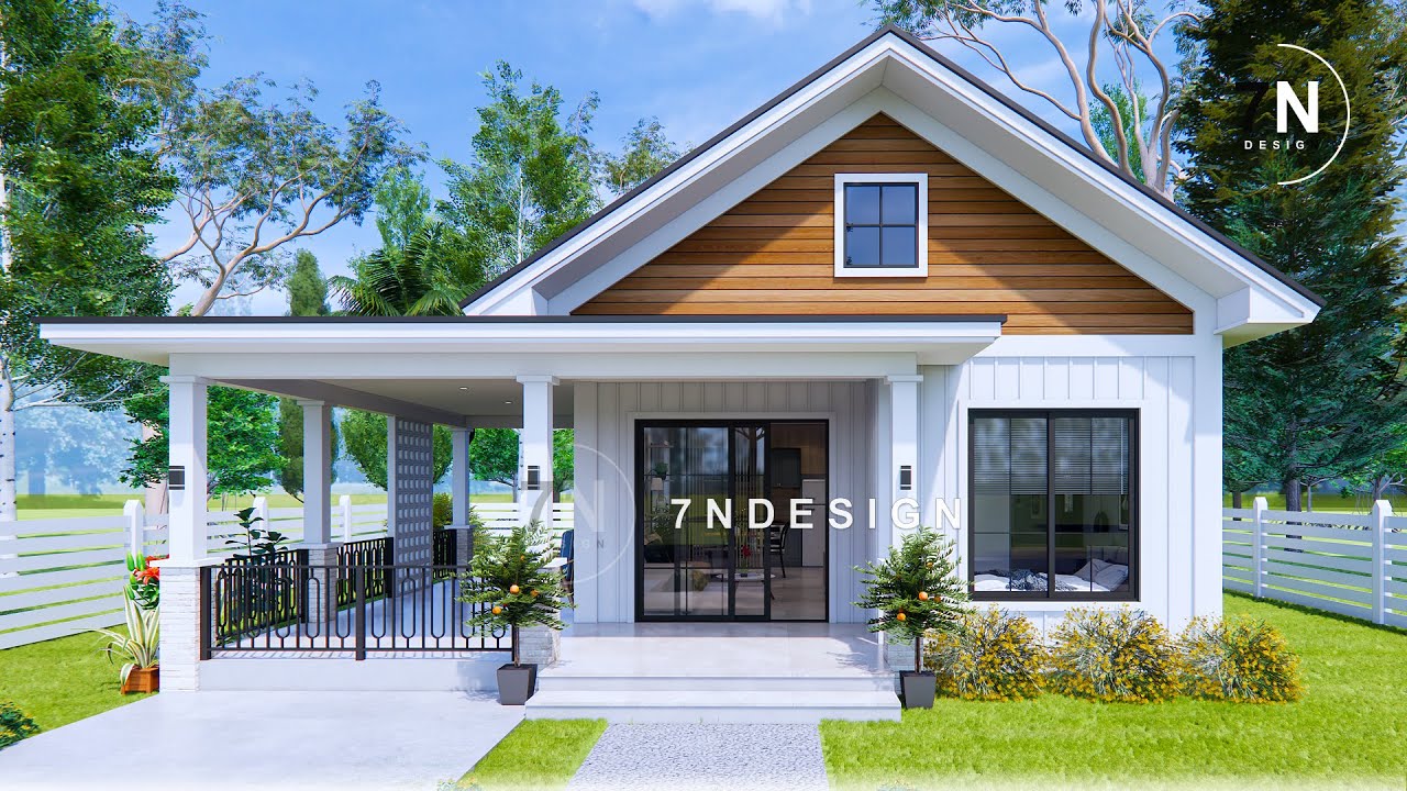 6 x 9 Meter House Design | 2Bedroom House with Floor Plan - YouTube