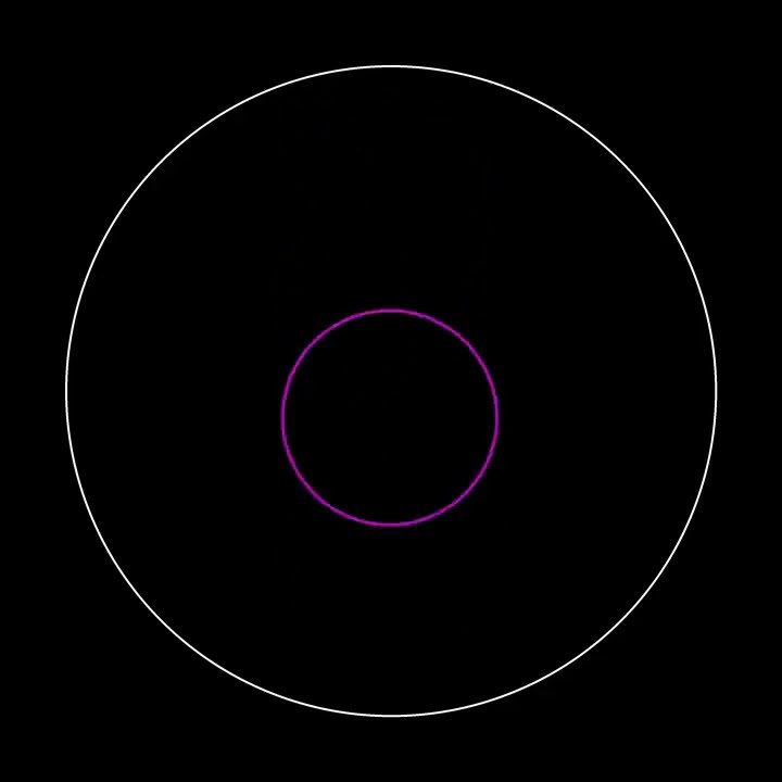 The Infinite Bounce: Ball in Perfect Circular Motion - YouTube