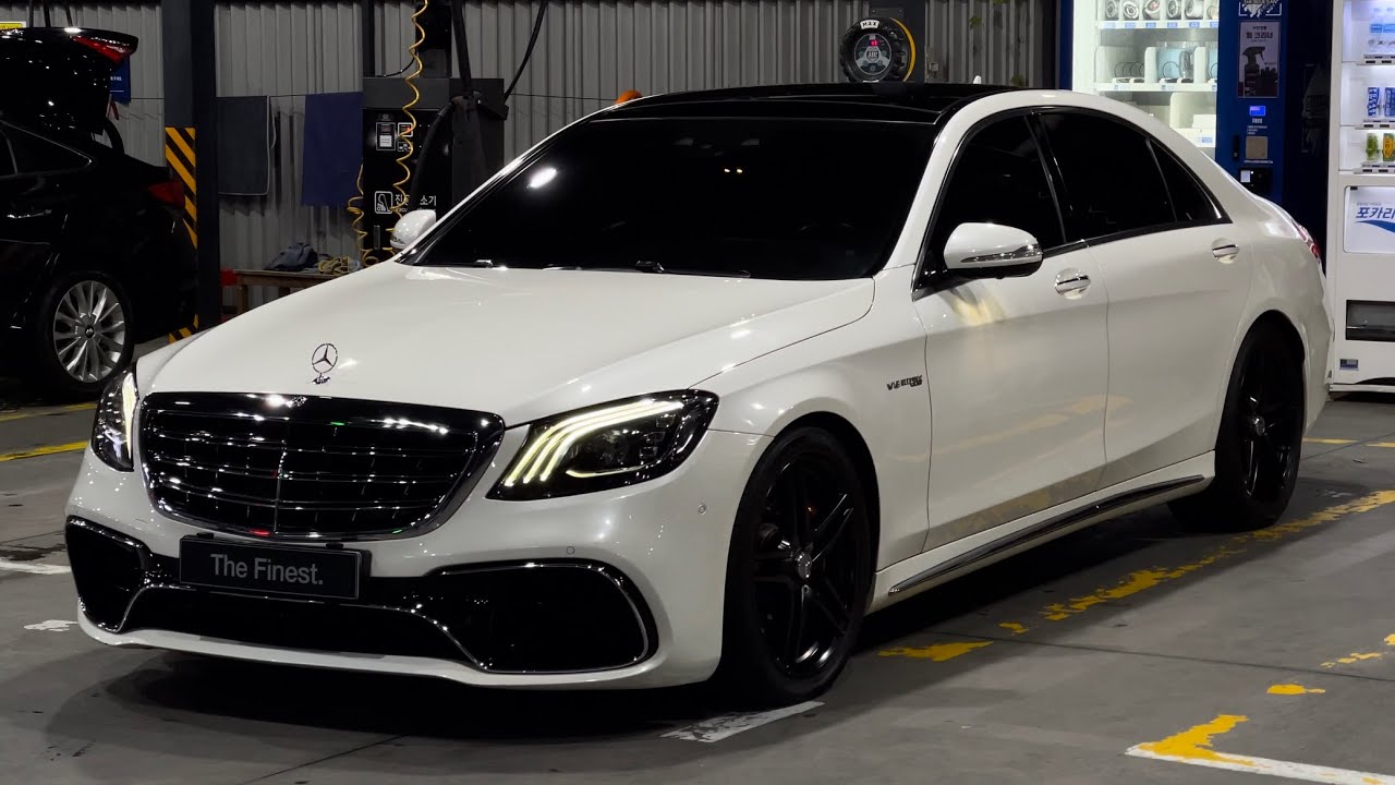 Mercedes-Benz S63 AMG W222 full detailing 벤츠 S63 풀 디테일링 - YouTube