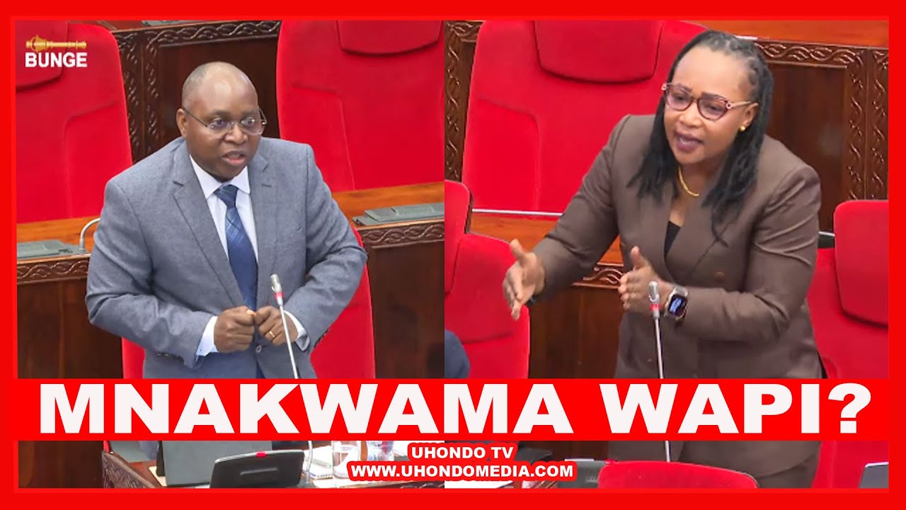 ESTHER MATIKO AMGUSA PABAYA DKT. NDUMBARO BUNGENI "TUNAKWAMA WAPI ...