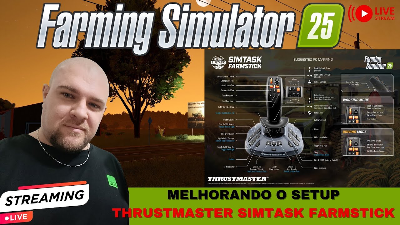 MELHORANDO O SETUP THRUSTMASTER SIMTASK FARMSTICK - Farming Simulator ...