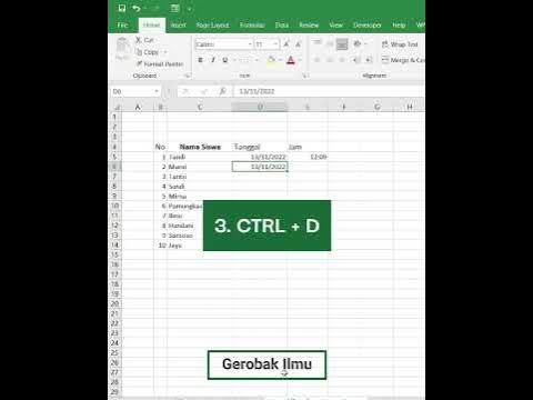 5 SHORTCUT EXCEL PART 1 #shorts #excel - YouTube