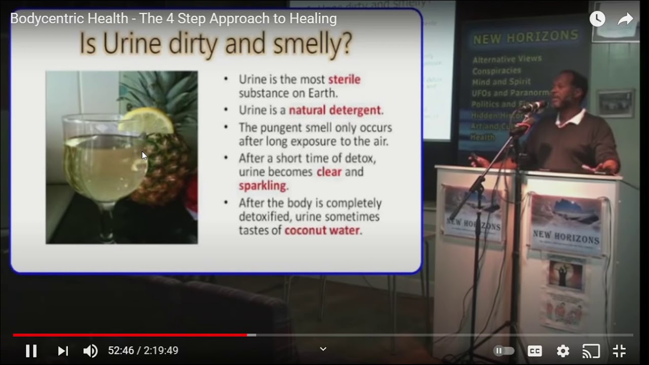 The Amazing Science of Urine Therapy explained by Dave Murphy ...